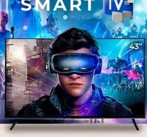 Телевизор SMART TV 43 дюйма(109см) FullHD