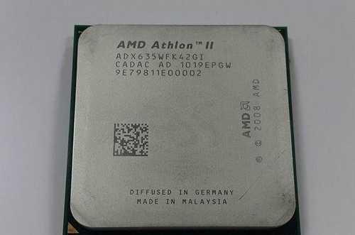 Процессор AM3 AMD Athlon II X4 635 (4x2900 мгц)