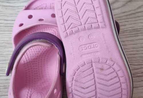 Сандали crocs для девочки