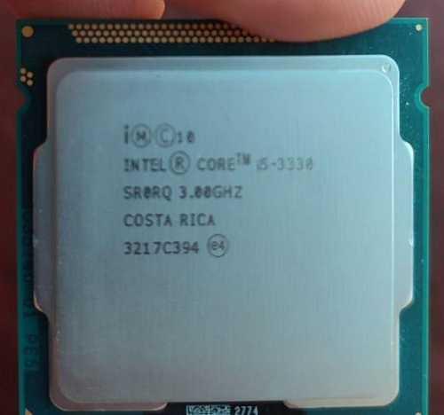 Процессор Intel core i5-3330