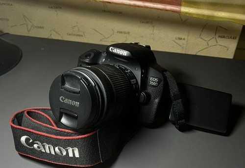 Canon 700D Kit 18-55 IS STM без пробега
