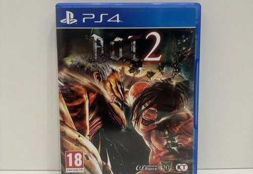 Attack on titan 2 ps4