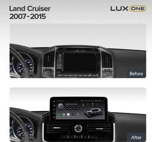 Магнитола Android на Toyota Land Cruiser 200 07-15