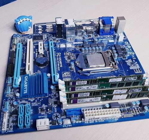 Матeринскaя плaта Gigabyte GA-H77M-D3H LGA1155