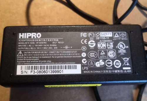 Блок питания для ноутбука Hipro HP-A0301R3