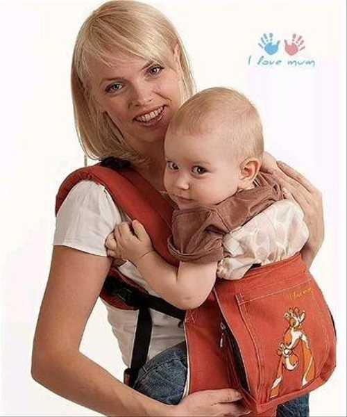 Эрго рюкзак I love mom