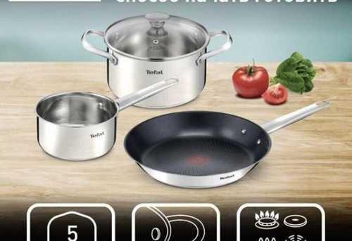 Новый Набор посуды Tefal Cook Eat B922S434