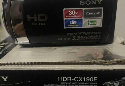 Sony HDR-CX 190 E