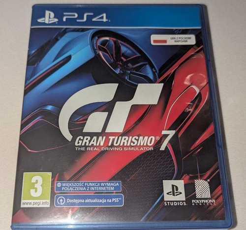 Grand turismo 7 ps4 диск