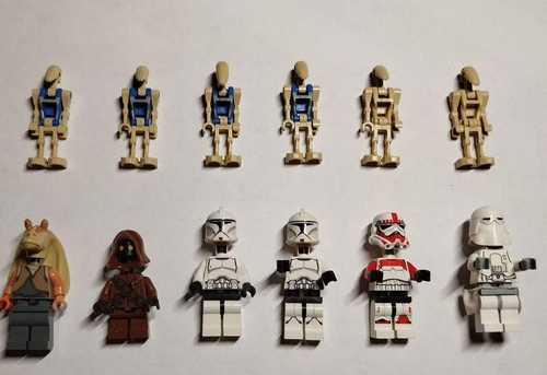 Lego звездные войны минифигурки