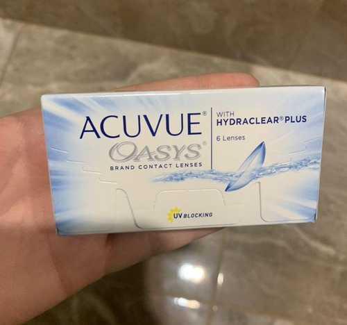 Линзы контактные acuvue oasys двухнедельные