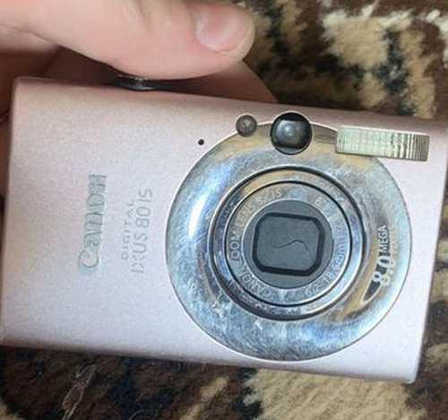 Компактный фотоаппарат canon ixus