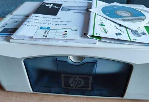 Мфу HP Deskjet F 300 с картриджами