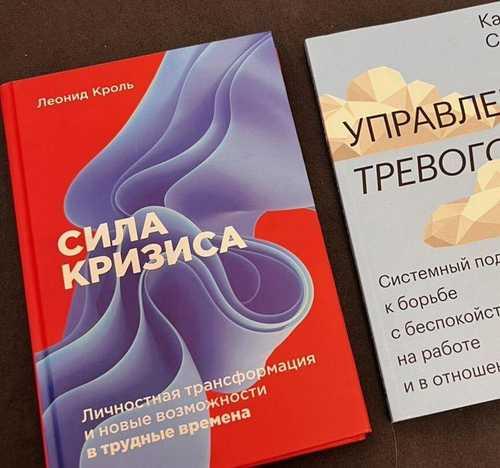 Сила кризиса и управление тревогой – книги