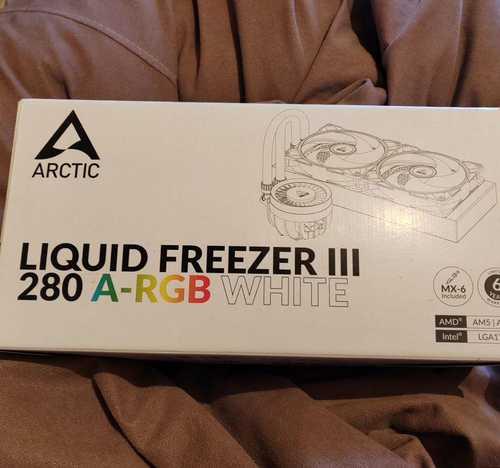 Arctic liquid freezer iii 280 argb Whilte