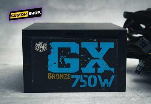 Блок питания CoolerMaster GX Bronze 750W