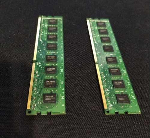 Озу ram Patrion DDR3 4gb x2