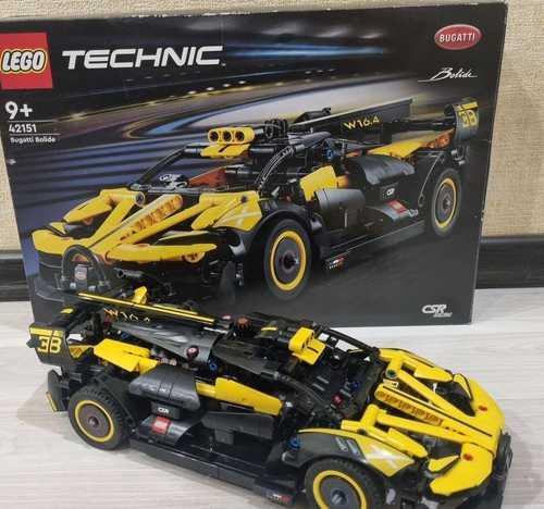 Конструктор Lego technic bugatti bolid 42151