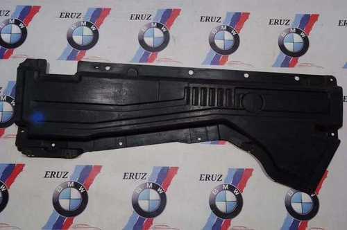 Защита днища кузова левая Bmw X5 E70 N57D30A 2011