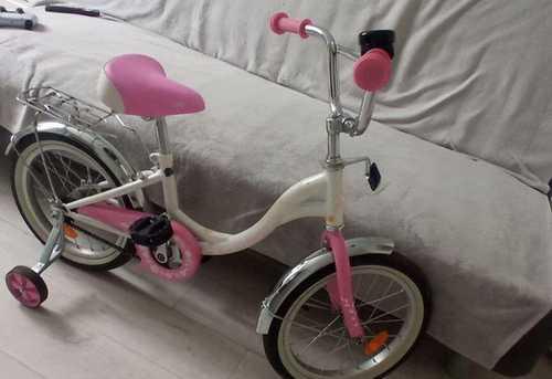 Велосипед для девочки Novatrack Butterfly 16''