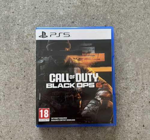 Call of duty black ops 6 ps5 диск