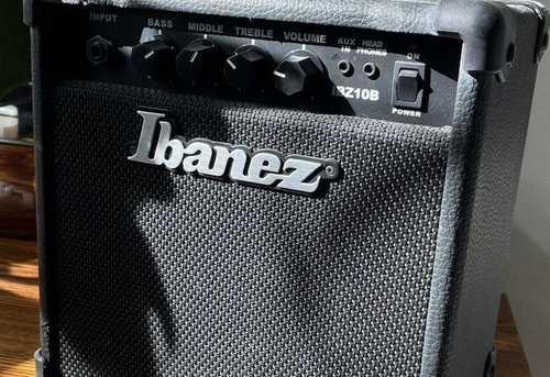 Басовый комбоусилитель Ibanez IBZ10B +шнур