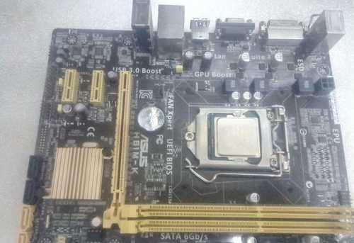 Asus H81M-K + Intel Xeon E3 1226 v3