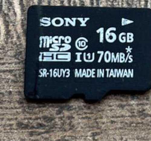 Карта памяти microsd 16gb