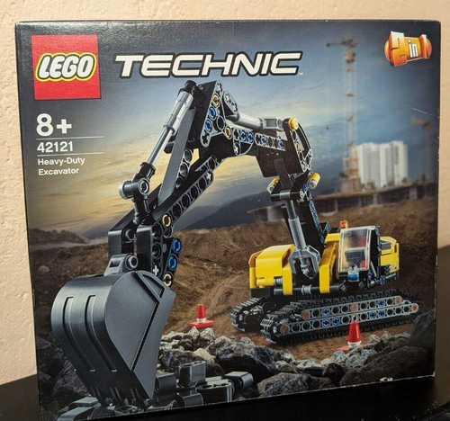 Lego technic 42121 тяжёлый экскаватор