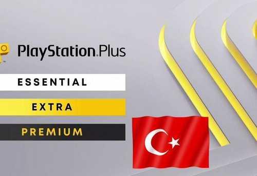 Подписка PS Plus, Extra & Deluxe, + EA Play
