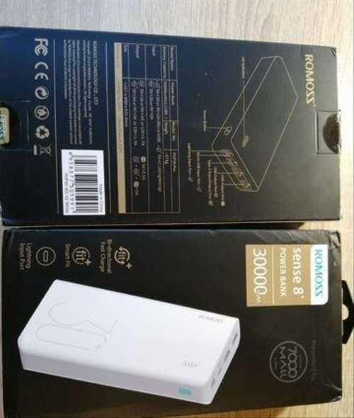 Powerbank romoss 30000 mah