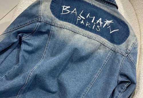 Женская джинсовая куртка Balmain