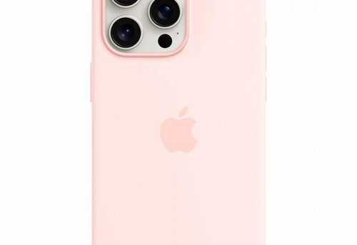 Чехол силиконовый для iPhone 15 Pro Max Light Pink