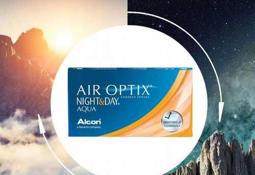 Контактные линзы AIR optix night & DAY aqua