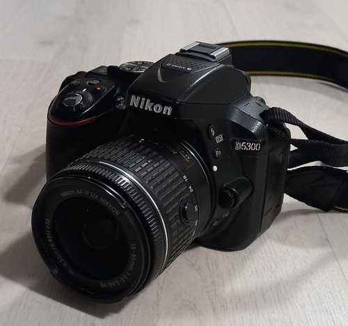 Камера nikon d5300   kit, сумка, аккумулятор