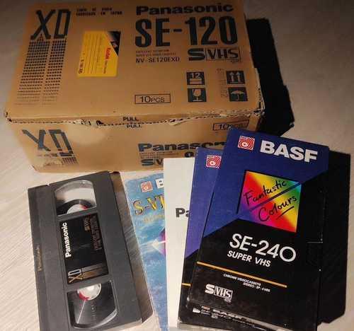 Видеокассеты S-VHS (Super VHS)