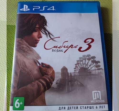 Syberia 3 ps4