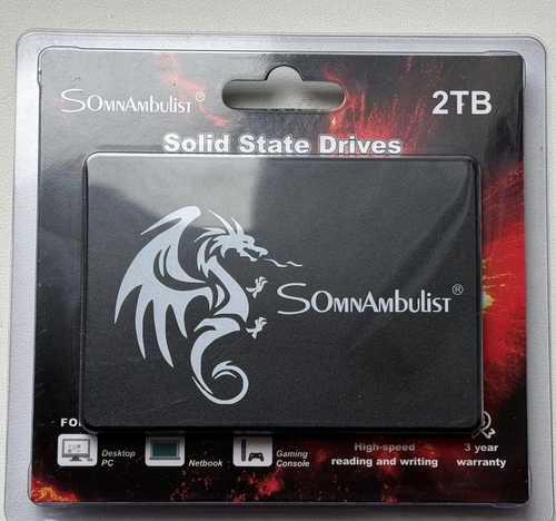 Новые SSD 2TB (2000gb) Somnambulist