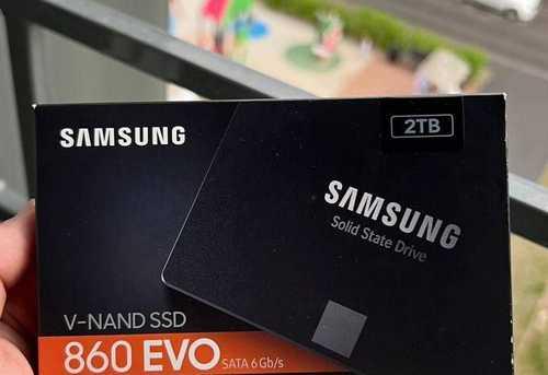 SSD Samsung 860 EVO 2 TB (MZ-76E2T0BW)