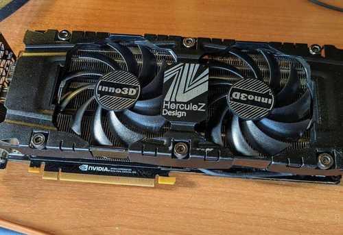 Видеокарта gtx 1080 11gb inno3D Herculez