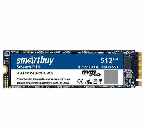 Smartbuy M.2 SSD 512Gb Stream P16 sbssd512-STP16-M