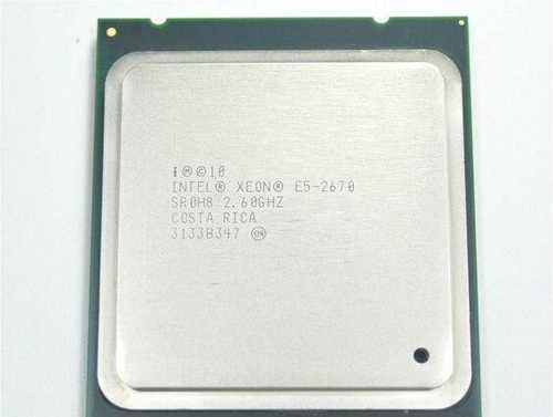 Intel Xeon E5-2670 (LGA2011, 8 ядер / 16 потоков)