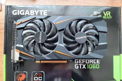 Gigabyte GeForce GTX 1060 windforce OC 6G