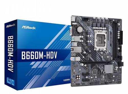 S1700 ASRock B660M-HDV новая