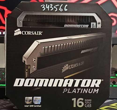 Dominator ddr3 16Gb 2400hz