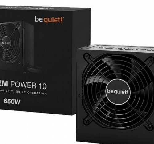 Бп 650W be quiet system power 10 bronze гарантия