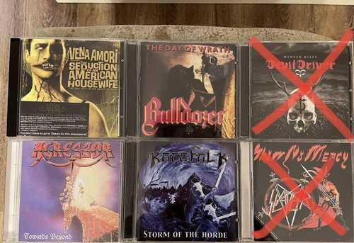 CD диски жанра металл