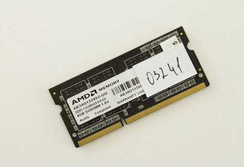 DDR3 Sodimm 4 GB 1333 MHz AMD Radeon Entertainment