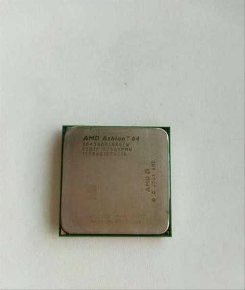 Процессор Amd athlon 64 3800+ 2005 год 2.4 ггц