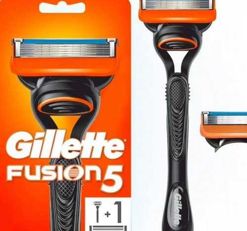 Бритва/Станок Gillette Fusion5 +2 кассеты